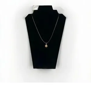Handmade | Jewelry | Pendant Gold Plated Pinwheel Symbol On Black ...